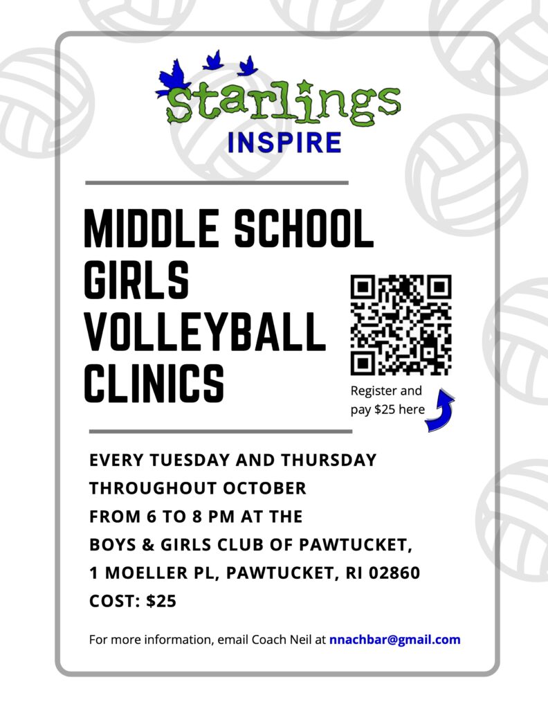 MIDDLE SCHOOL GIRLS VOLLEYBALL CLINICS AT THE BOYS & GIRLS CLUB OF ...