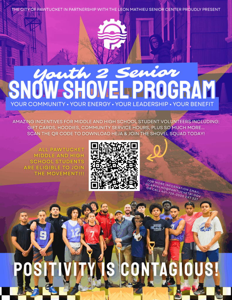 Youth 2 Seniors Snow Shovel Program – Shea Senior High School