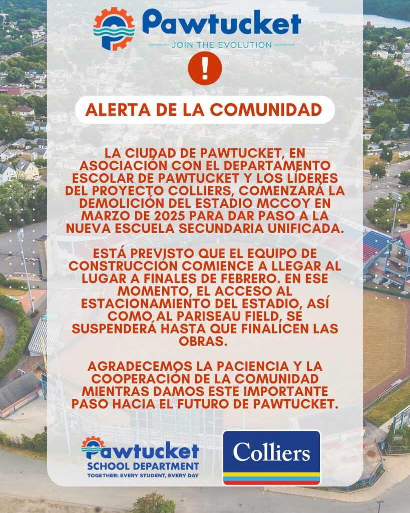 New Pawtucket High School Construction Update – Pawtucket School Department