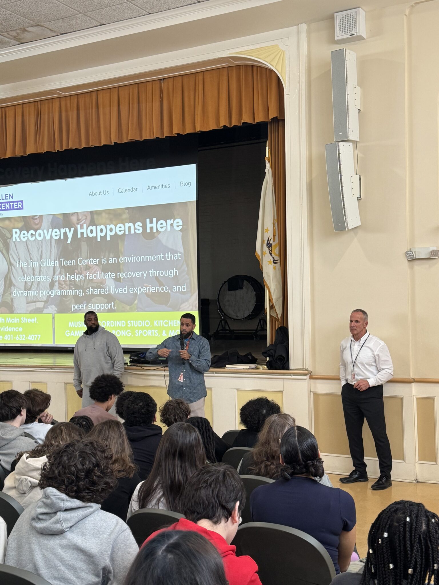 U.S. Department of Justice Anti-Vaping Presentation at Goff Middle ...