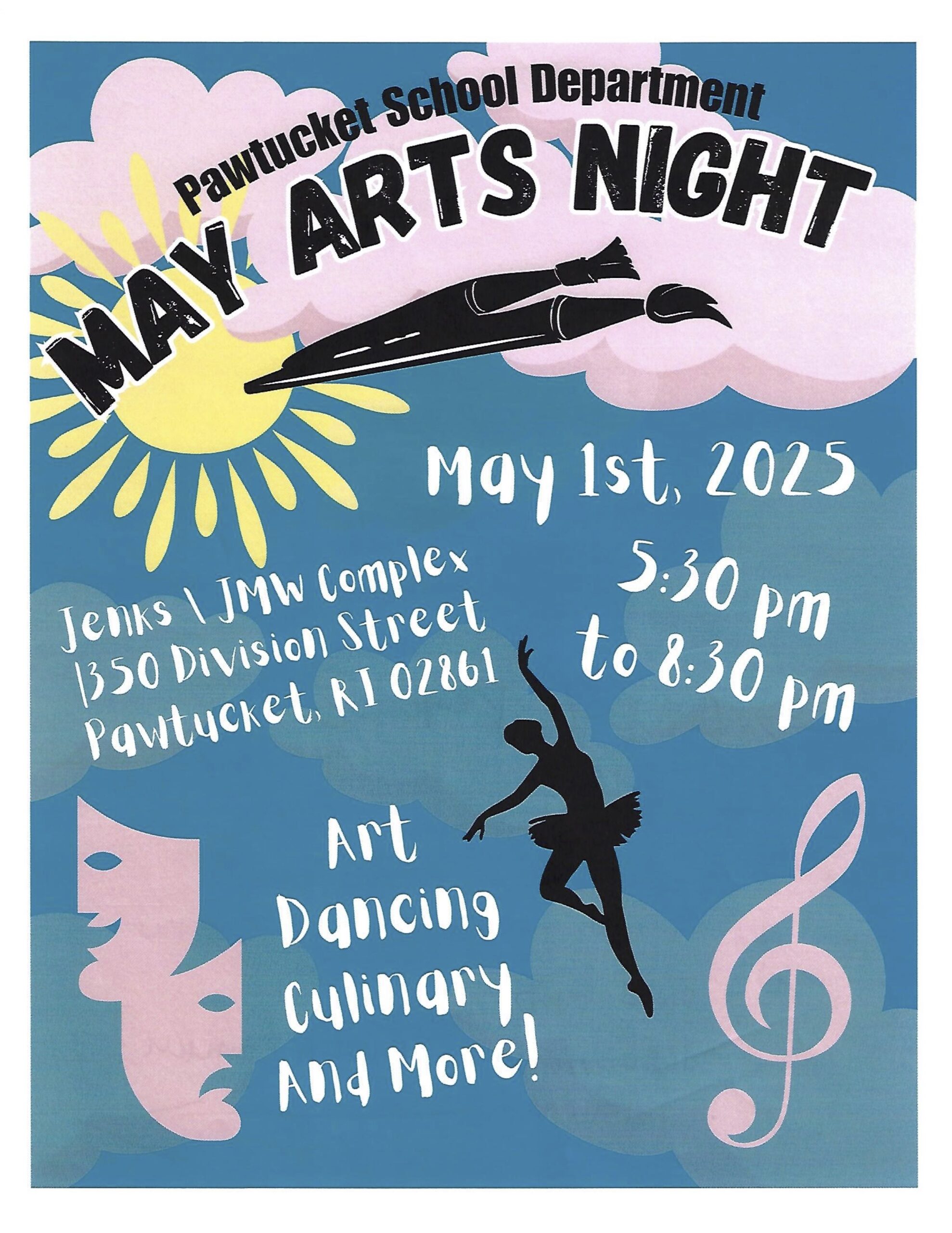 May Arts Night – May 1st, 2025 – Pawtucket School Department