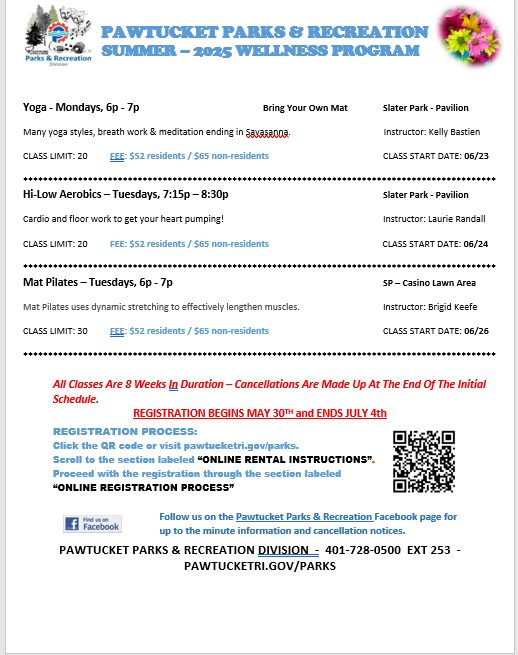 2025 Summer Programs & Activities – Pawtucket School Department