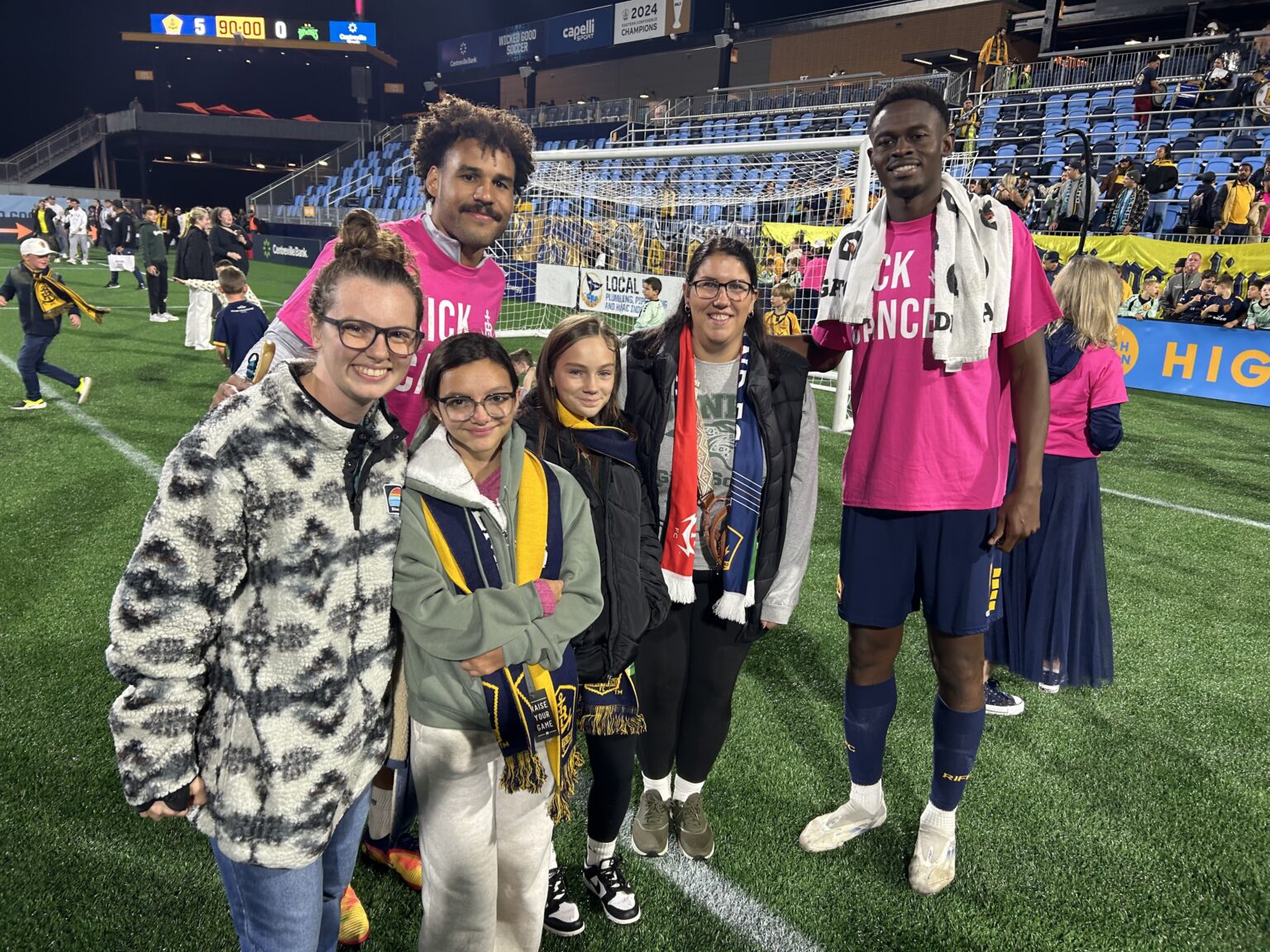 JV & Varsity Soccer Team Captains & Coaches Were Honored at the RIFC ...