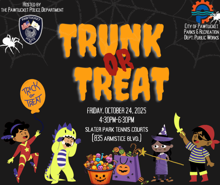 Trunk or Treat with Pawtucket Police and City of Pawtucket – Pawtucket ...