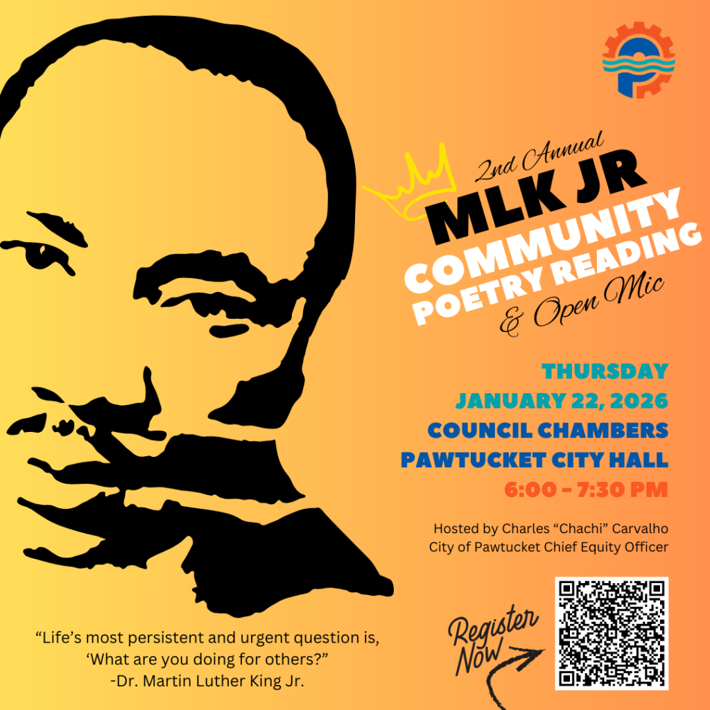 Annual MLK Jr. Community Poetry Reading & Open Mic – Pawtucket School ...